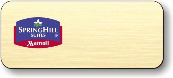 SpringHill Suites Gold Logo Only Badge - $6.22 | NiceBadge™
