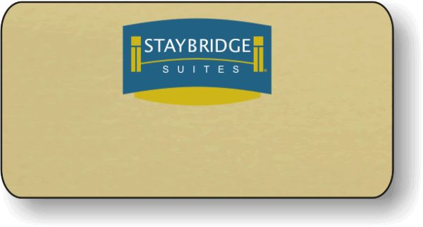 Staybridge Suites Gold Large Logo Only Badge - $6.81 | NiceBadge™
