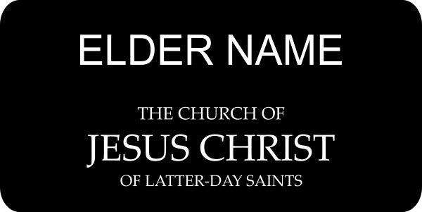 The Church of Jesus Christ of Latter-Day Saints - Elder Badge - $8.17 ...