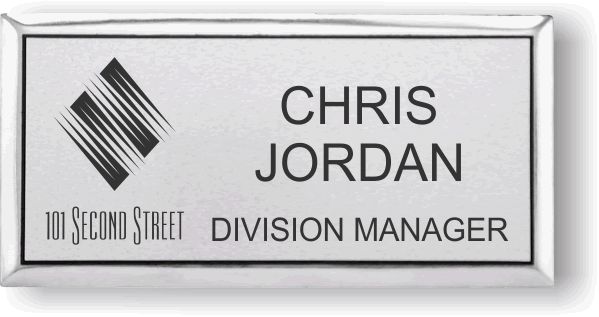 Universal Protection Service 101 Second Street Silver Executive Badge ...