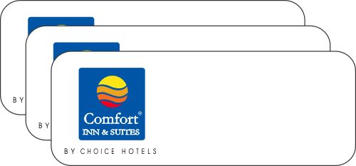 Comfort Inn and Suites Pack of 25 White Logo Only Badges - $73.21 ...