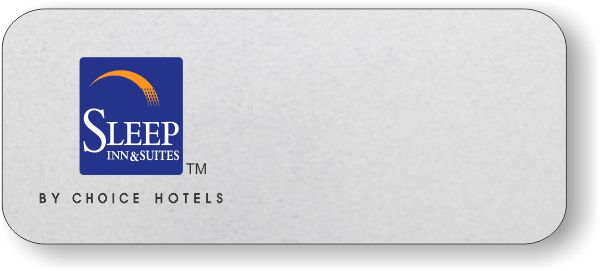 Sleep Inn & Suites Logo Only Silver Badge (New Logo) - $7.21 | NiceBadge™