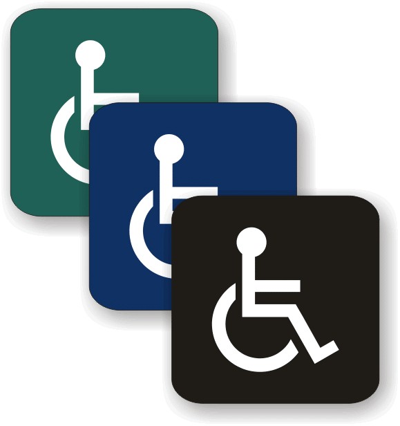 Accessible Symbol - $5.75 | NiceBadge™