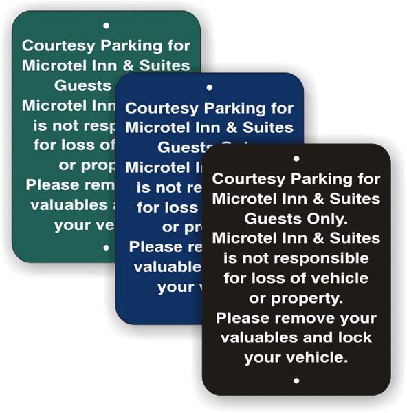 No Liability Sign - $42.95 | NiceBadge™